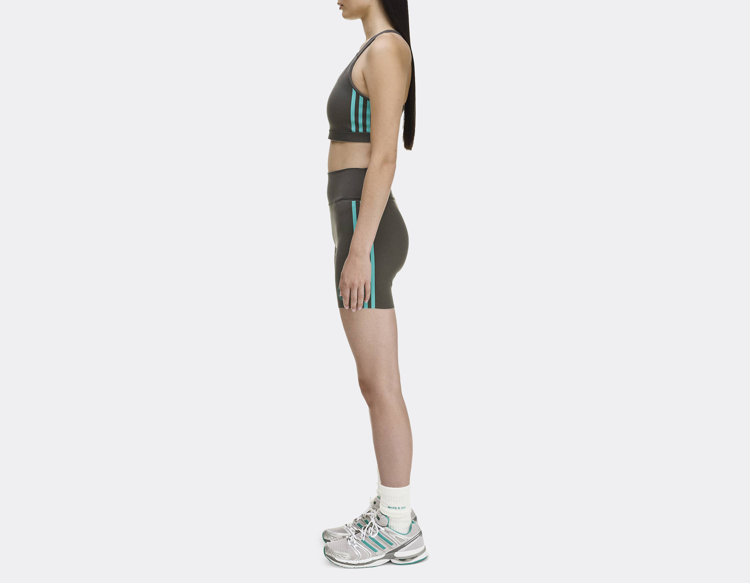 adidas Bralette Sporty & Rich Carbon KA0710