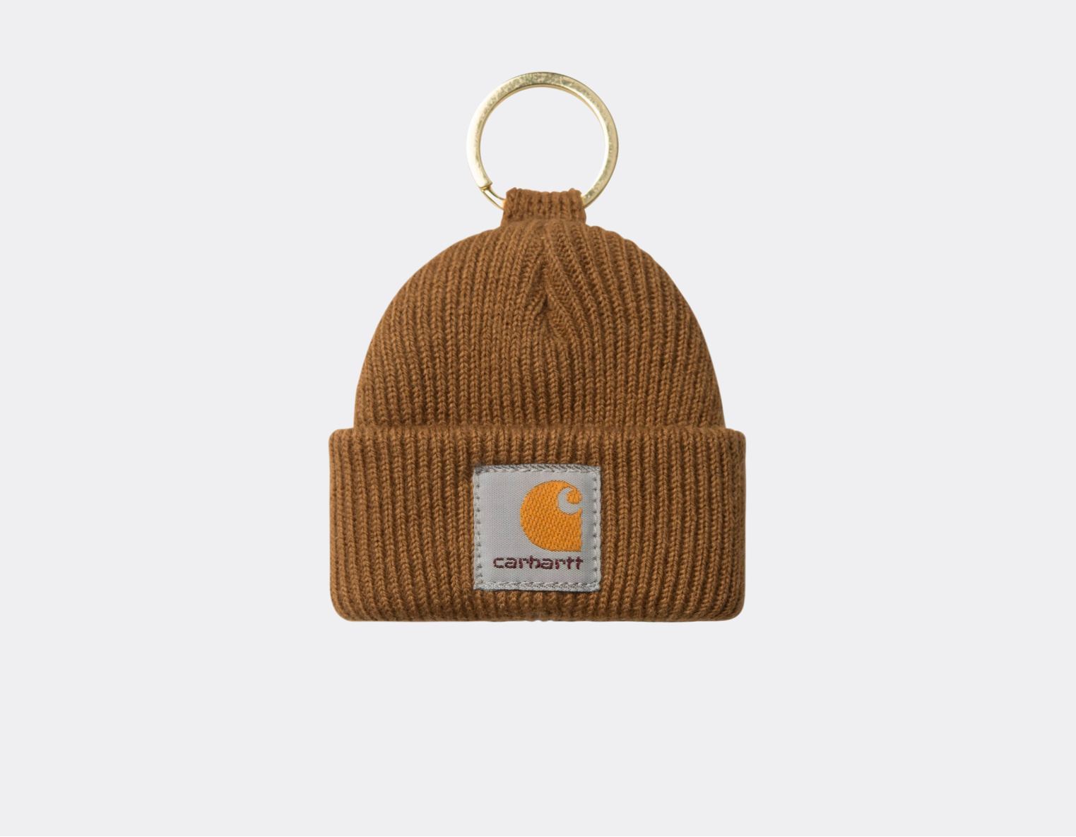 Carhartt WIP Mini Watch Hat Keychain Hamilton Brown I036420